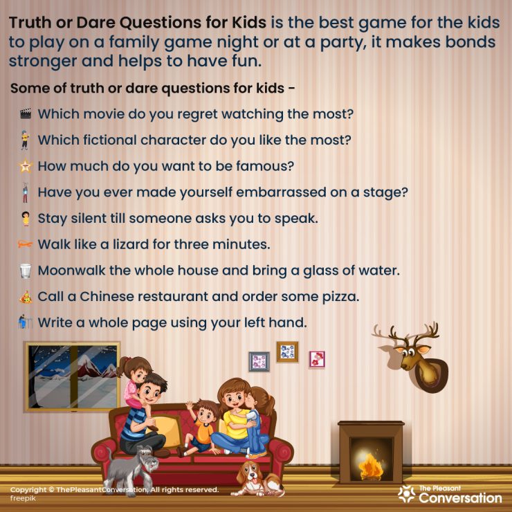 Truth or Dare Questions for Kids: The Ultimate List